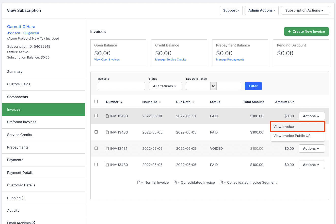 Refunding Invoices – Maxio